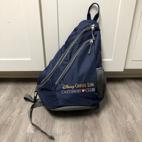 Disney | Bags | Vintage Disney Cruise Line Castaway Club Slingback ...